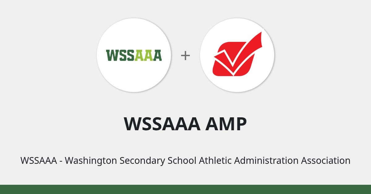 WSSAAA FinalForms AMP Portal